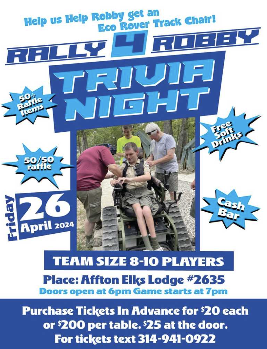 Trivia night held to support purchase of wheelchair for Boy Scout – St ...