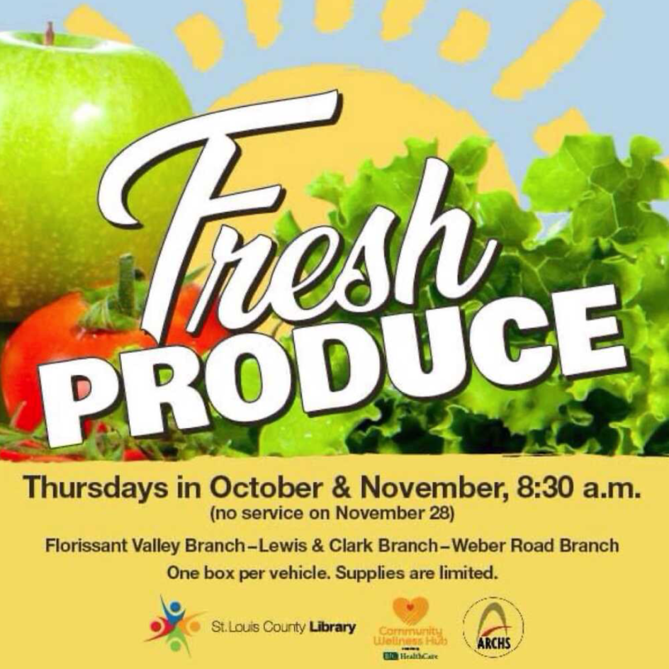 Fresh produce boxes available at select county library branches through ...