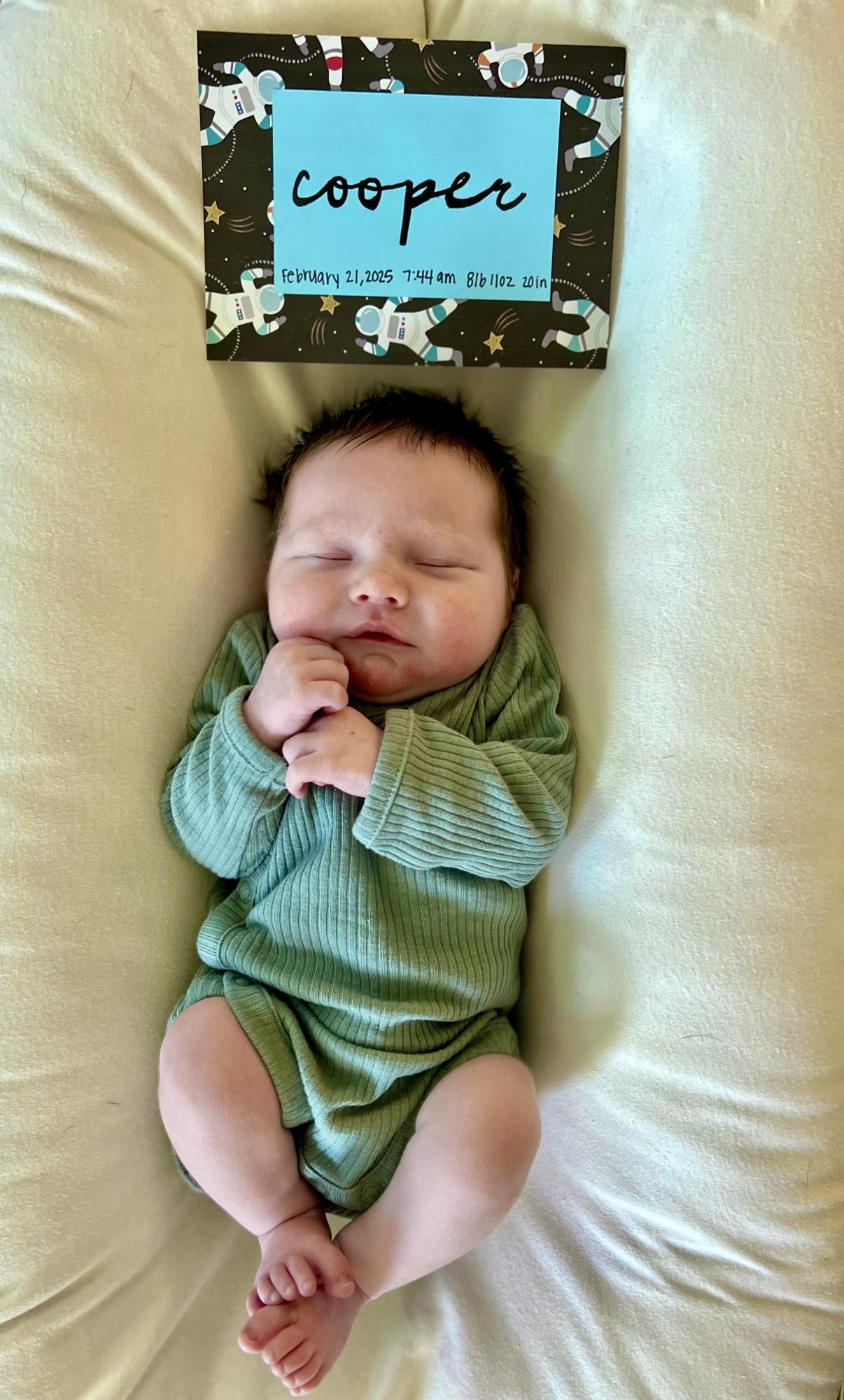Luke Ducey, Carolyn Jackson welcome their first child, Cooper – St ...