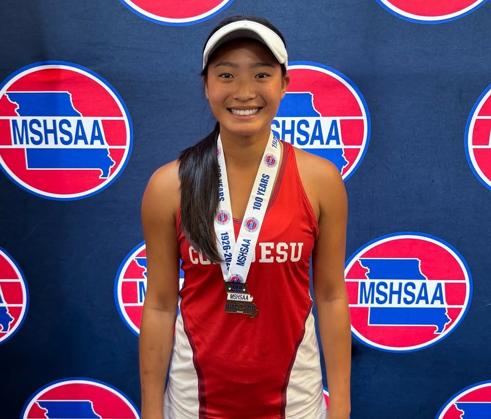 Cor Jesu student finishes fourth at girls state tennis tournament – St ...